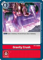 Gravity Crush - Release Special Booster 1.0 - Digimon Card Game ...