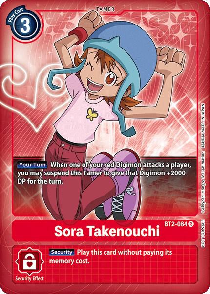 Sora Takenouchi (Box Topper) - Release Special Booster 1.0 - Digimon ...