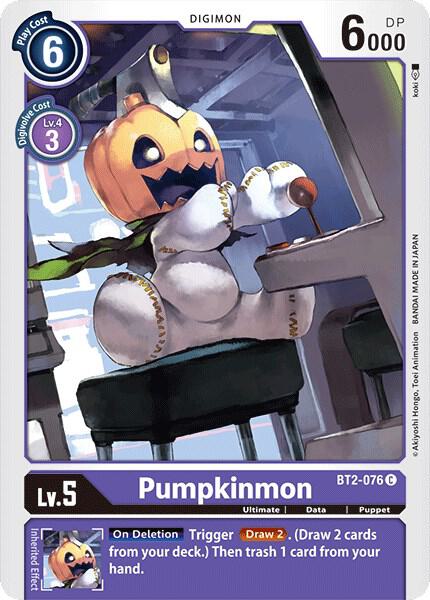 Pumpkinmon - Release Special Booster 1.0 - Digimon Card Game ...