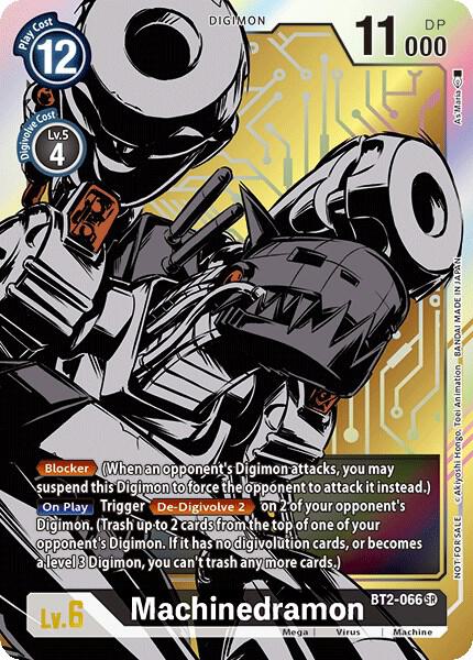 Machinedramon - BT2-066 (Dash Pack Ver. 1.0) - Release Special Booster ...