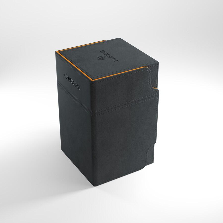 GameGenic Watchtower 100+ XL Deck Box (Black/Orange) - GameGenic Deck ...
