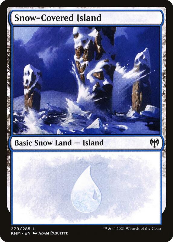 Snow-Covered Swamp (280) - Kaldheim - Magic: The Gathering