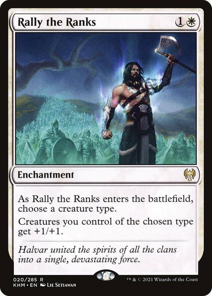 Rally the Ranks - Kaldheim - Magic: The Gathering - TCGplayer.com