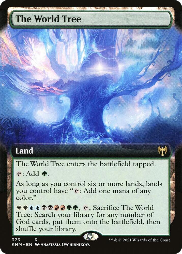 The World Tree (Extended Art) - Kaldheim - Magic: The Gathering ...