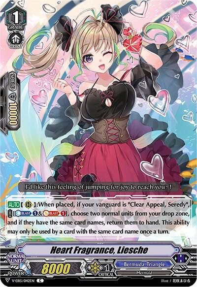 Heart Fragrance, Liesche - V-EB15: Twinkle Melody - Cardfight Vanguard - TCGplayer.com