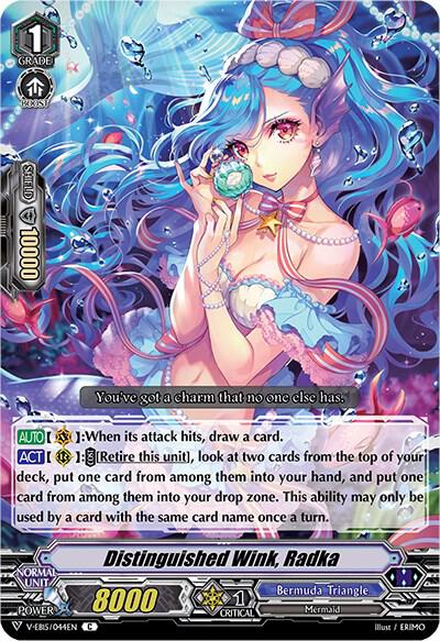 Distinguished Wink, Radka - V-EB15: Twinkle Melody - Cardfight Vanguard - TCGplayer.com