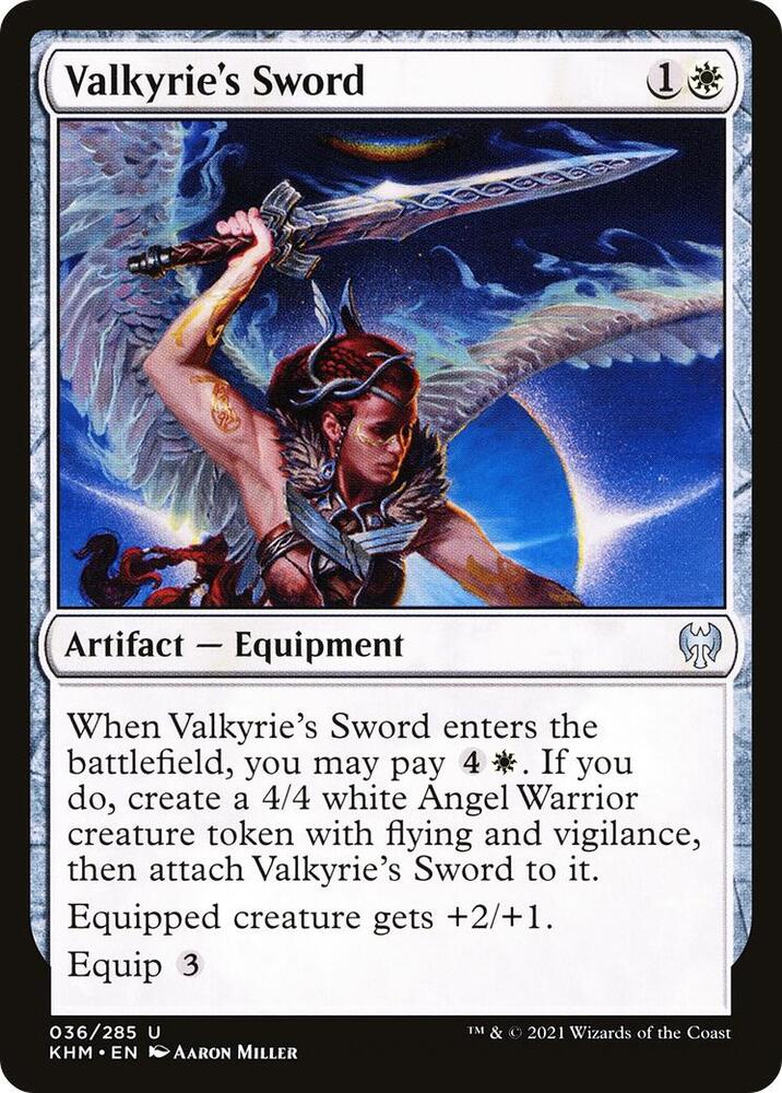 Valkyrie's Sword - Kaldheim - Magic: The Gathering - TCGplayer.com