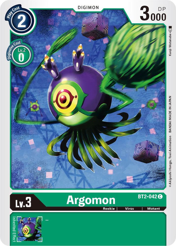 Argomon - BT2-004 (Alternate Art) - Starter Deck 14: Beelzemon Advanced ...