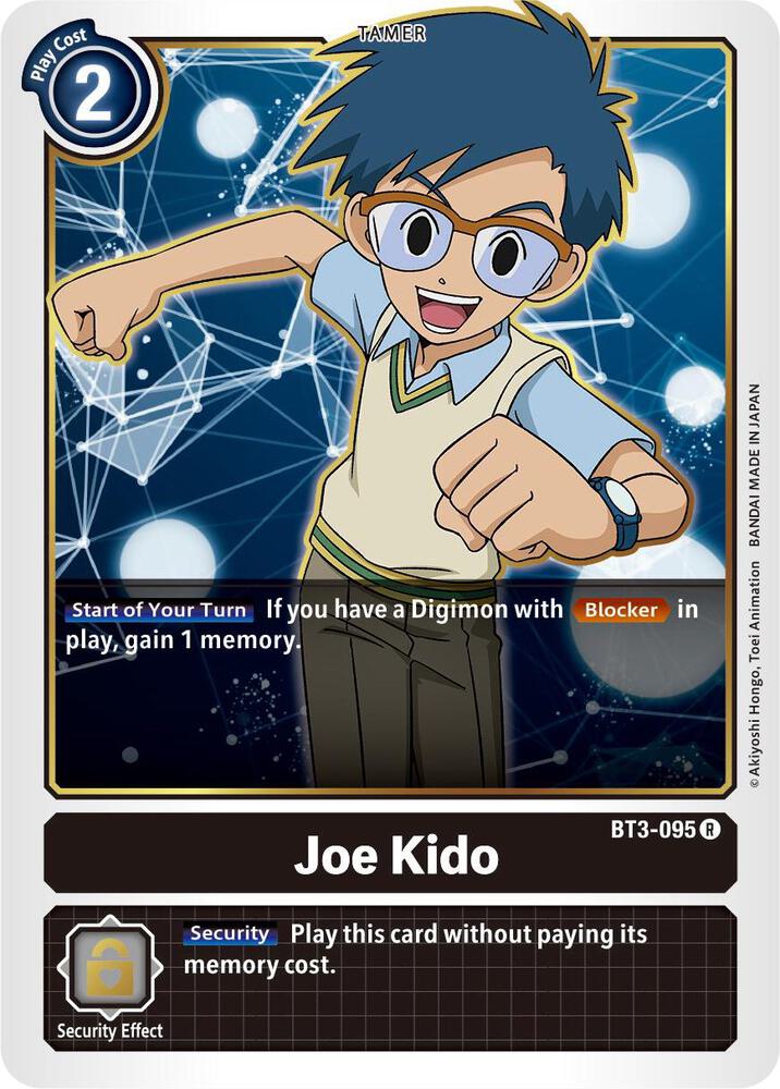 Joe Kido - BT3-095 - Release Special Booster 1.5 - Digimon Card Game