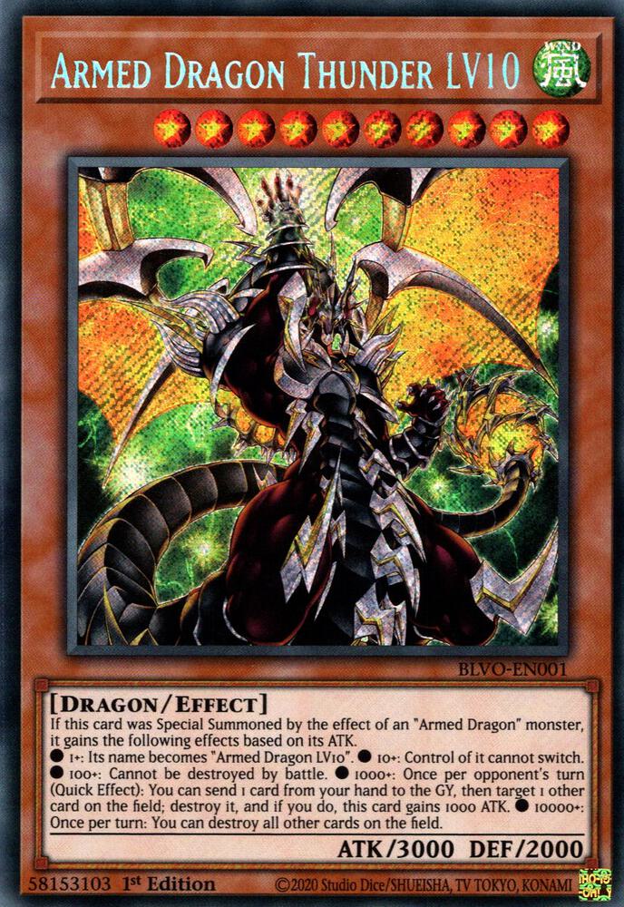 Armed Dragon Thunder LV10 - Blazing Vortex - YuGiOh - TCGplayer.com