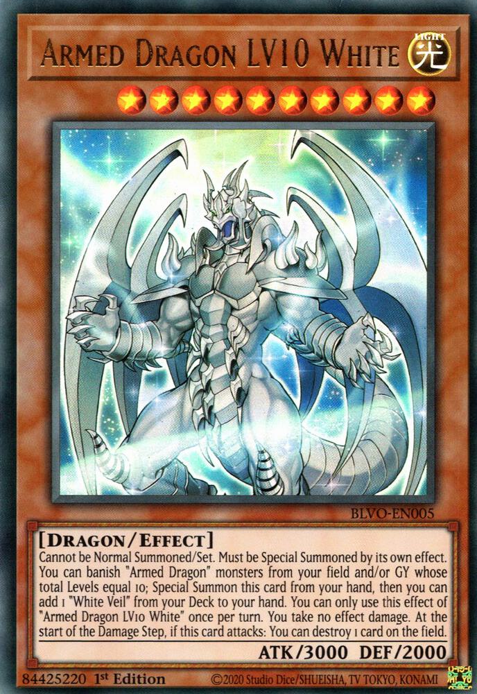 Armed Dragon LV10 White - Blazing Vortex - YuGiOh - TCGplayer.com