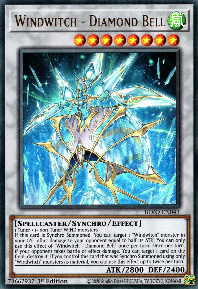 Windwitch - Diamond Bell - Blazing Vortex - YuGiOh - TCGplayer.com