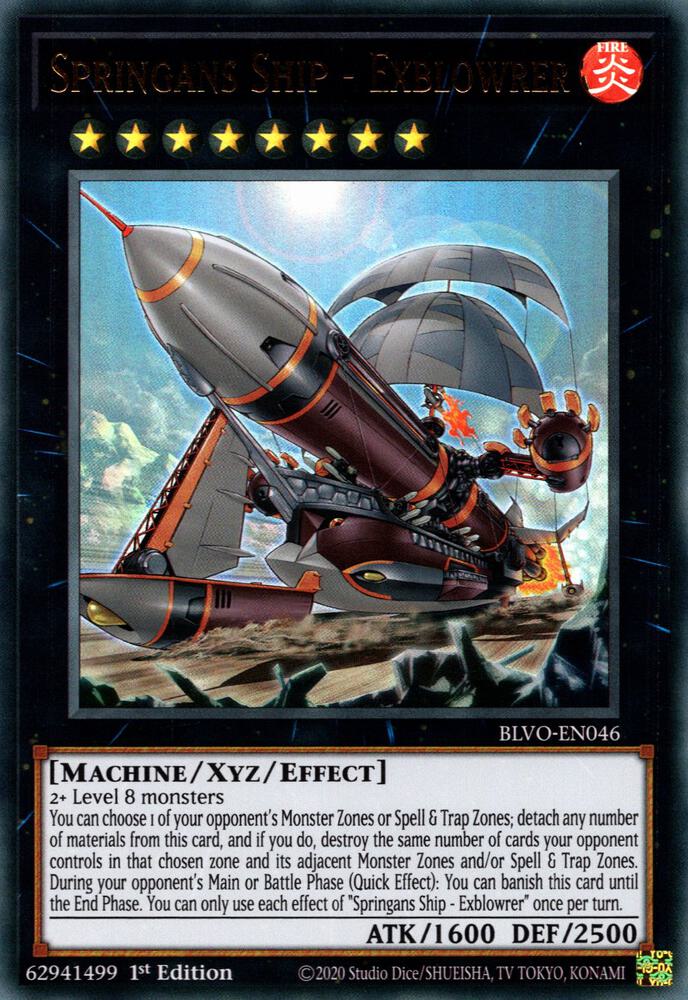 Springans Ship - Exblowrer - Blazing Vortex - YuGiOh - TCGplayer.com