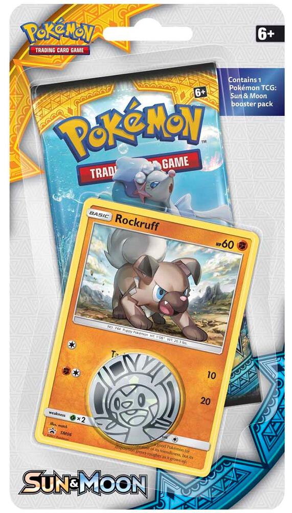 Sun & Moon Single Blister Pack [Rockruff] - SM Base Set - Pokemon ...
