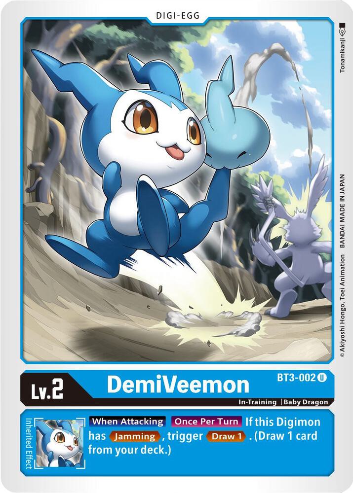 DemiVeemon - BT3-002 - Release Special Booster 1.5 - Digimon Card Game ...
