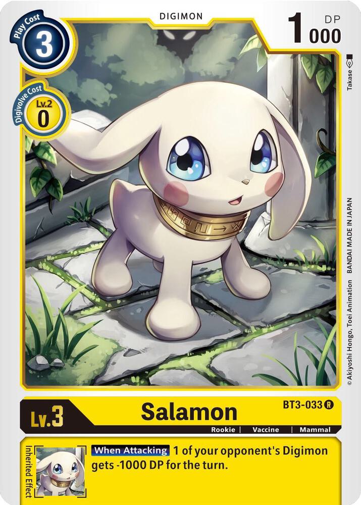 Salamon - BT3-033 - Release Special Booster 1.5 - Digimon Card Game