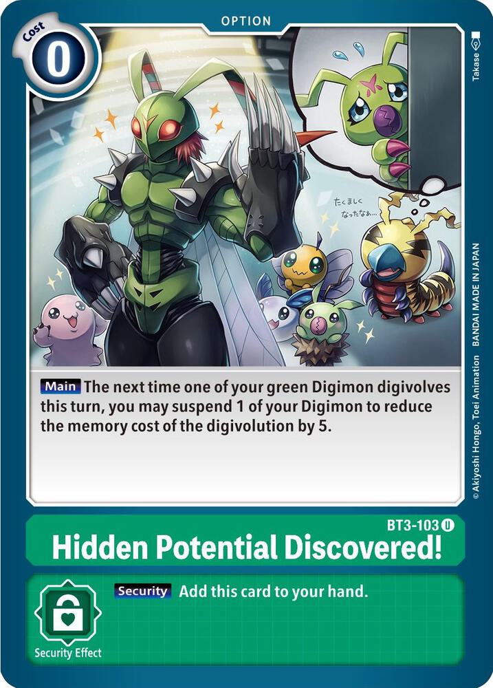 Hidden Potential Discovered! - Release Special Booster 1.5 - Digimon ...