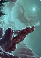 Sarulf's Packmate Art Card - Art Series: Kaldheim - Magic: The Gathering