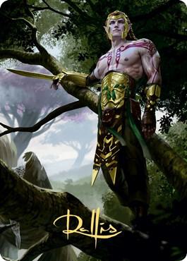 Tyvar Kell Art Card (Gold-Stamped Signature) - Art Series: Kaldheim ...