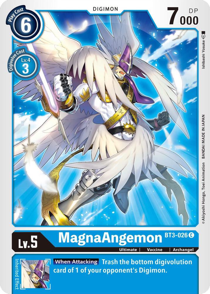 MagnaAngemon - BT3-026 - Release Special Booster 1.5 - Digimon Card Game