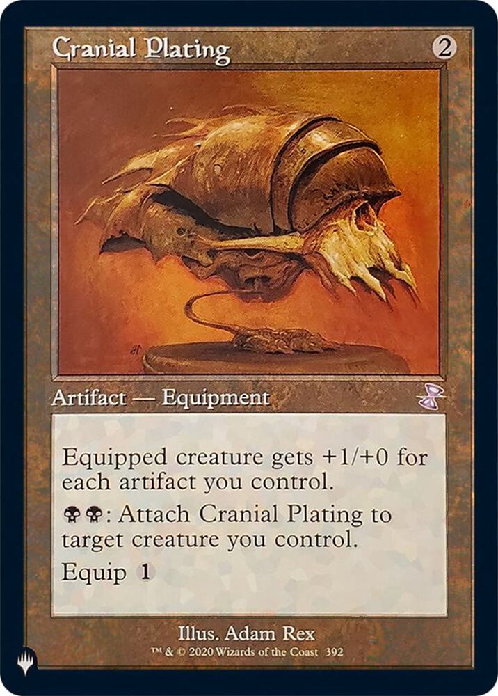 Cranial Plating - The List Reprints - Magic: The Gathering - TCGplayer.com