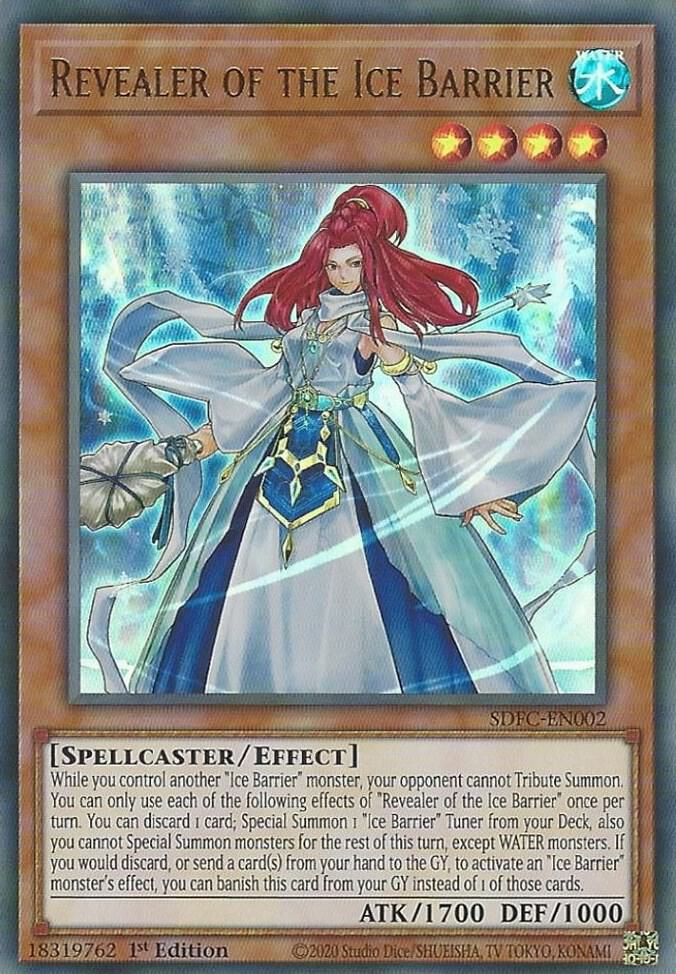 Revealer of the Ice Barrier - Structure Deck: Freezing Chains - YuGiOh ...