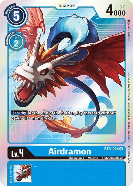 Airdramon (Box Topper) - Release Special Booster 1.5 - Digimon Card Game