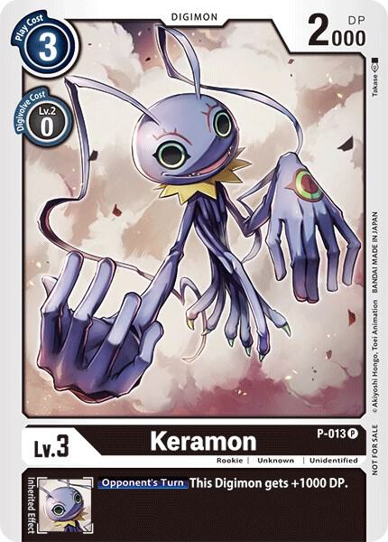 Keramon - P-013 - Digimon Promotion Cards - Digimon Card Game ...