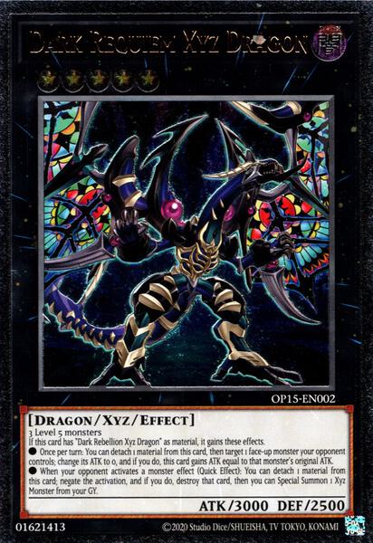 Dark Requiem Xyz Dragon (UTR) - OTS Tournament Pack 15 - YuGiOh ...