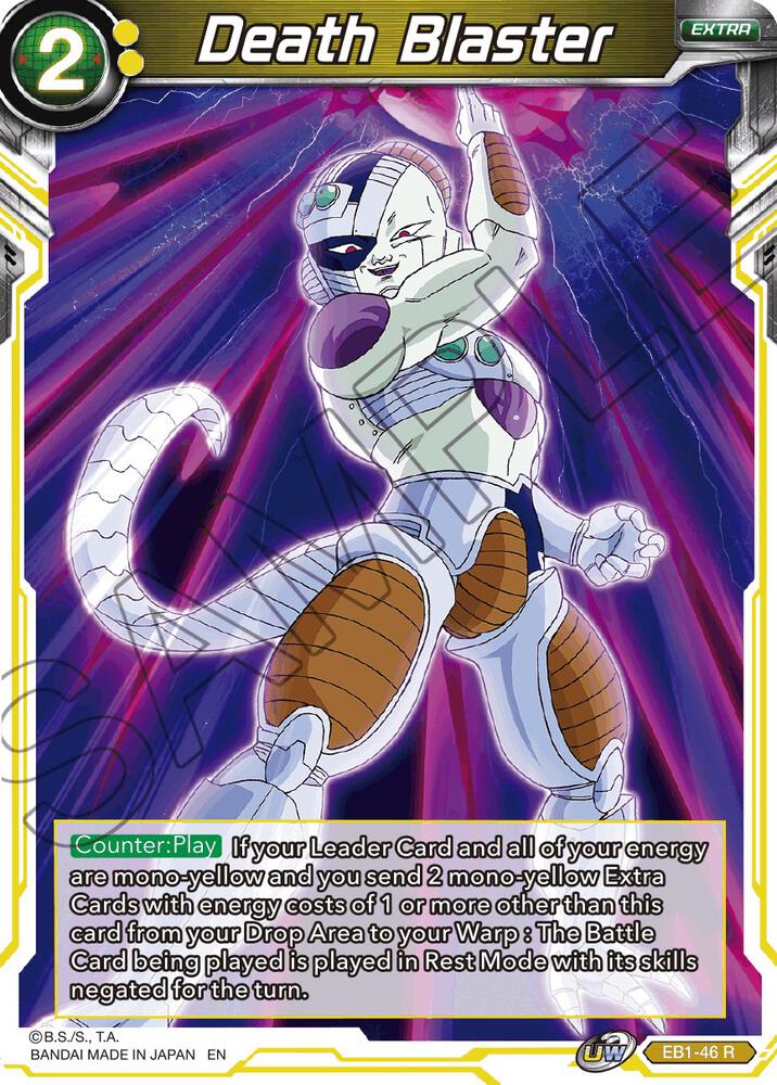Death Blaster - Battle Evolution Booster - Dragon Ball Super: Masters