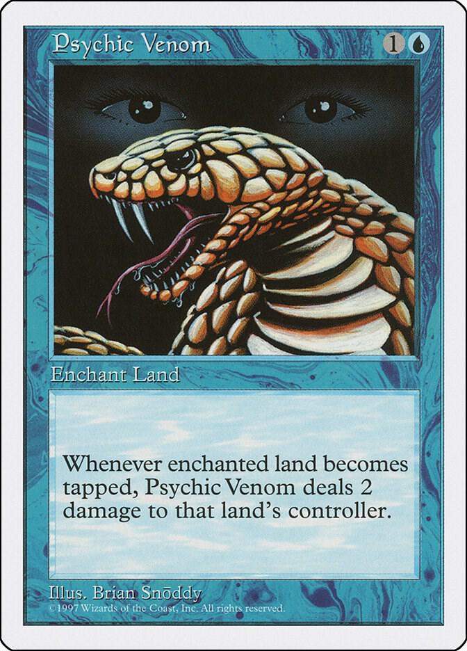 Psychic Venom - Fifth Edition - Magic: The Gathering - TCGplayer.com