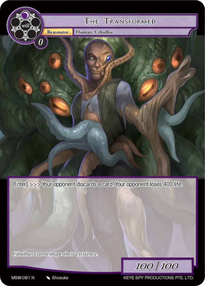 The Transformed - The Magic Stone War - Zero - Force of Will ...