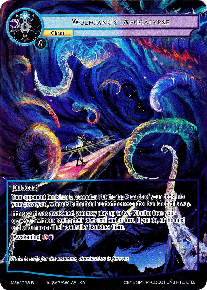 Wolfgang's Apocalypse (Full Art) - The Magic Stone War - Zero - Force ...