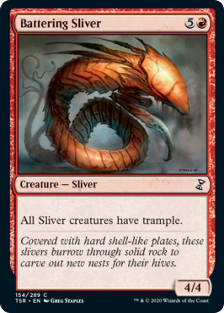 Battering Sliver - Time Spiral: Remastered - Magic: The Gathering ...