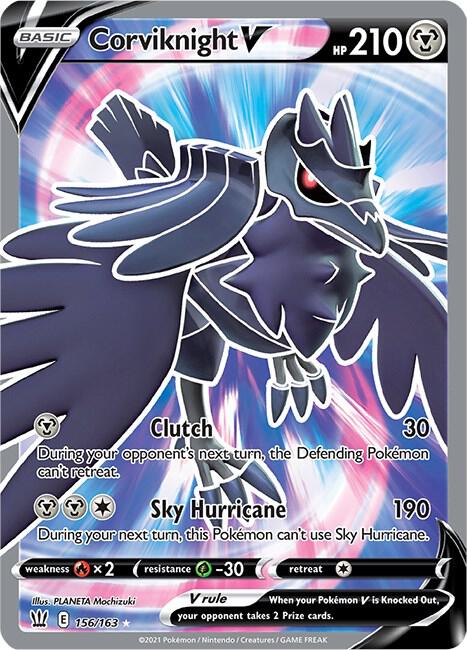 Corviknight V (Full Art) - SWSH05: Battle Styles - Pokemon - TCGplayer.com