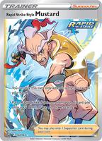 Rapid Strike Style Mustard (Full Art) - SWSH05: Battle Styles - Pokemon ...