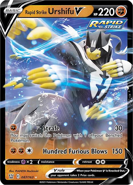 Rapid Strike Urshifu V - SWSH05: Battle Styles - Pokemon - TCGplayer.com