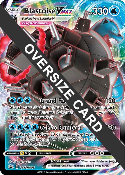 Blastoise VMAX - SWSH103 - Jumbo Cards - Pokemon - TCGplayer.com