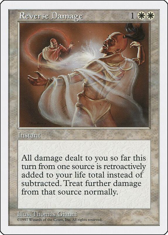 Reverse Damage - Fifth Edition - Magic: The Gathering - TCGplayer.com