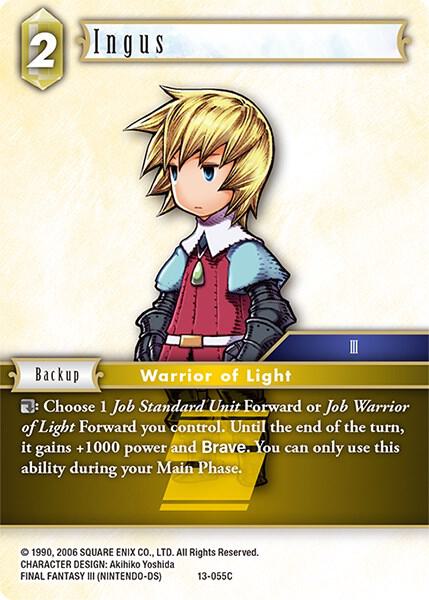 Ingus - Opus XIII: Crystal Radiance - Final Fantasy TCG