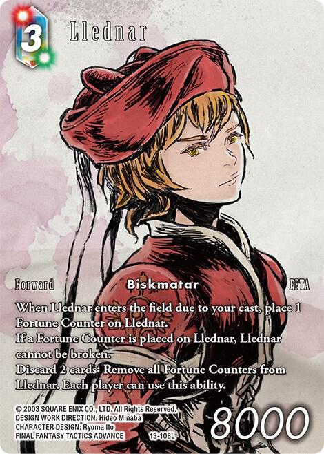 Llednar (Full Art) - Opus XIII: Crystal Radiance - Final Fantasy TCG ...