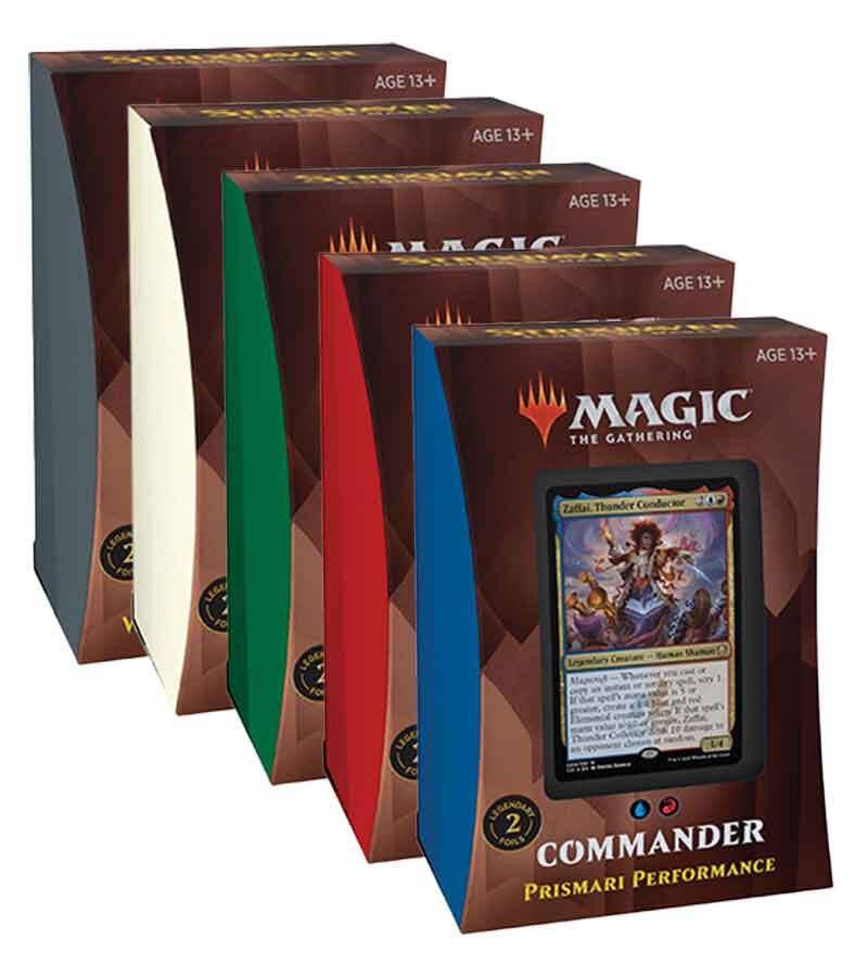 Commander 2021 - Set of 5 - Commander 2021 - Magic: The Gathering ...