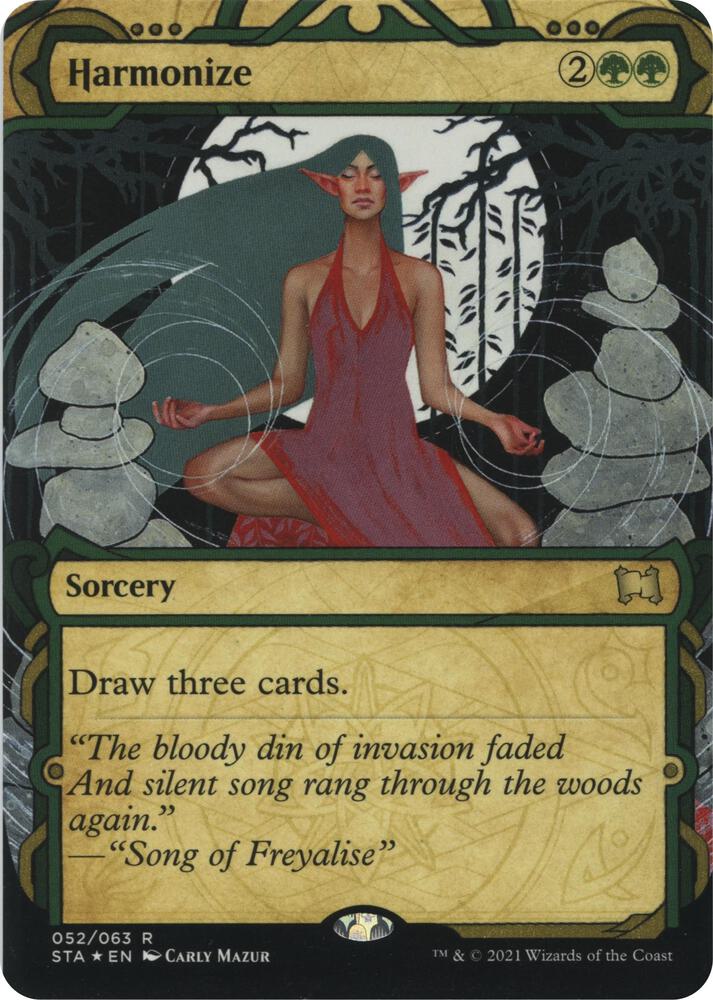 Harmonize (Foil Etched) - Strixhaven: Mystical Archive - Magic: The ...