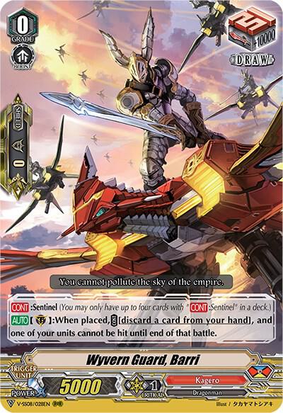 Wyvern Guard, Barri - V-SS08: Clan Selection Plus Vol.2 - Cardfight Vanguard - TCGplayer.com