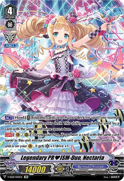 Legendary PRISM-Duo, Nectaria (SP) - V-SS08: Clan Selection Plus Vol.2 - Cardfight Vanguard ...
