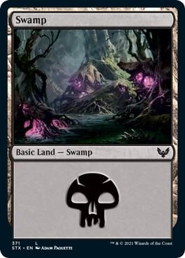 Swamp (371) - Strixhaven: School of Mages - Magic: The Gathering ...