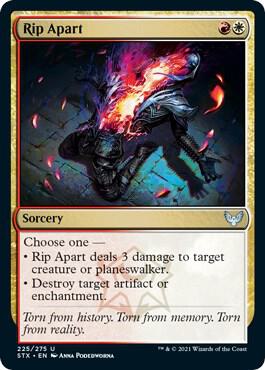 Rip Apart - Strixhaven: School of Mages - Magic: The Gathering ...
