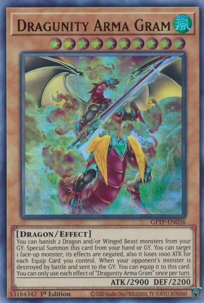 Dragunity Arma Gram - Ghosts From the Past - YuGiOh - TCGplayer.com
