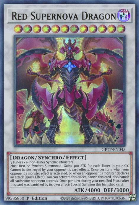 Red Supernova Dragon - Ghosts From the Past - YuGiOh - TCGplayer.com