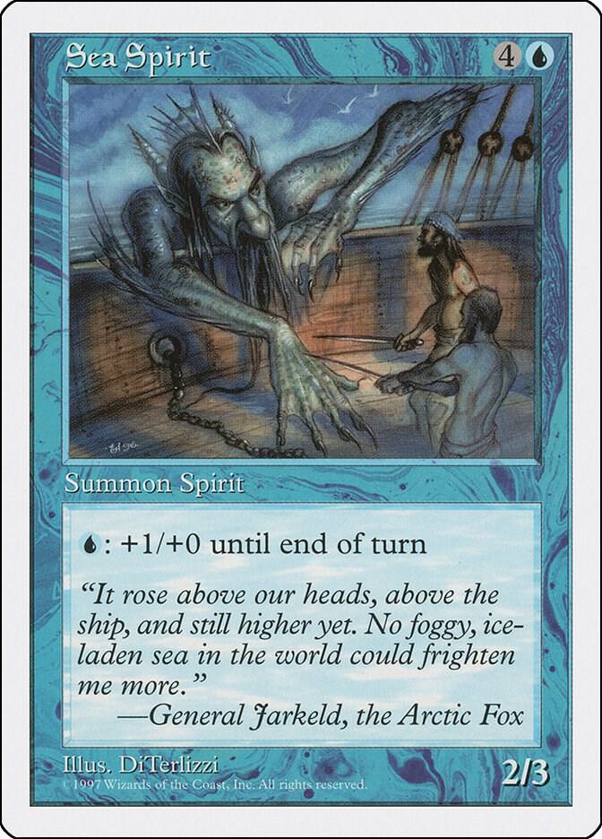 Sea Spirit - Fifth Edition - Magic: The Gathering - TCGplayer.com